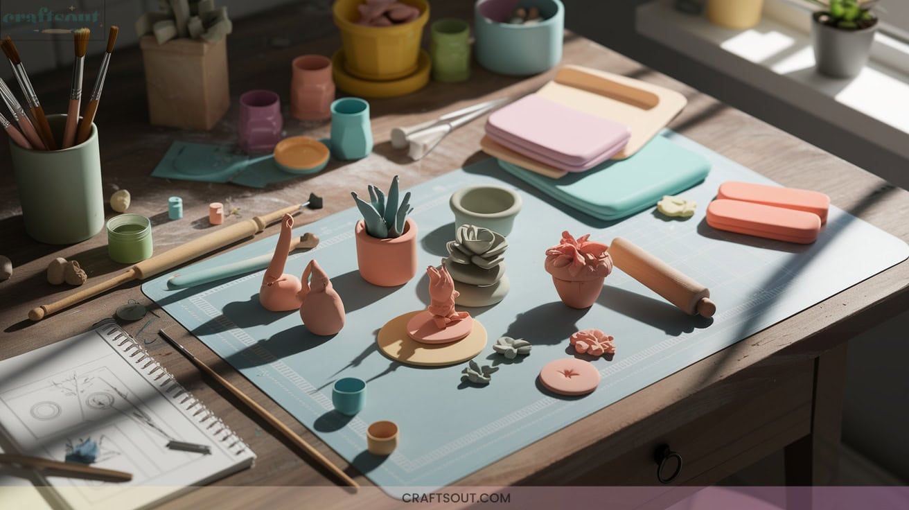 19 Cute DIY Small Clay Crafts For Gifts And Decorations