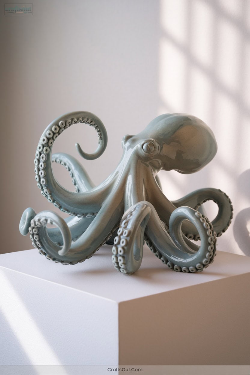 10 Charming Clay Crafts Octopus Designs Anyone Can Create