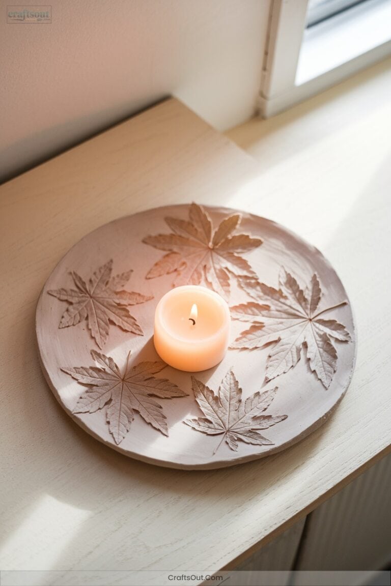 10 Beautiful Air Dry Clay Crafts Candle Holders For Your Home