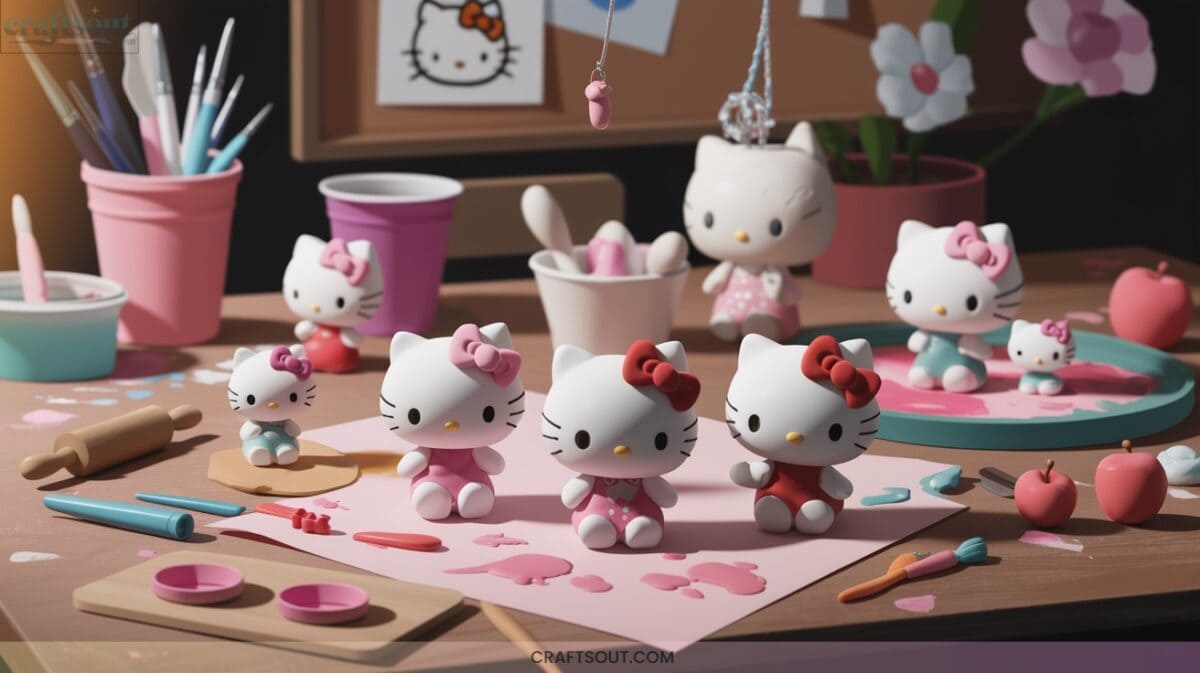 10 Adorable Clay Crafts Hello Kitty Projects For Fans