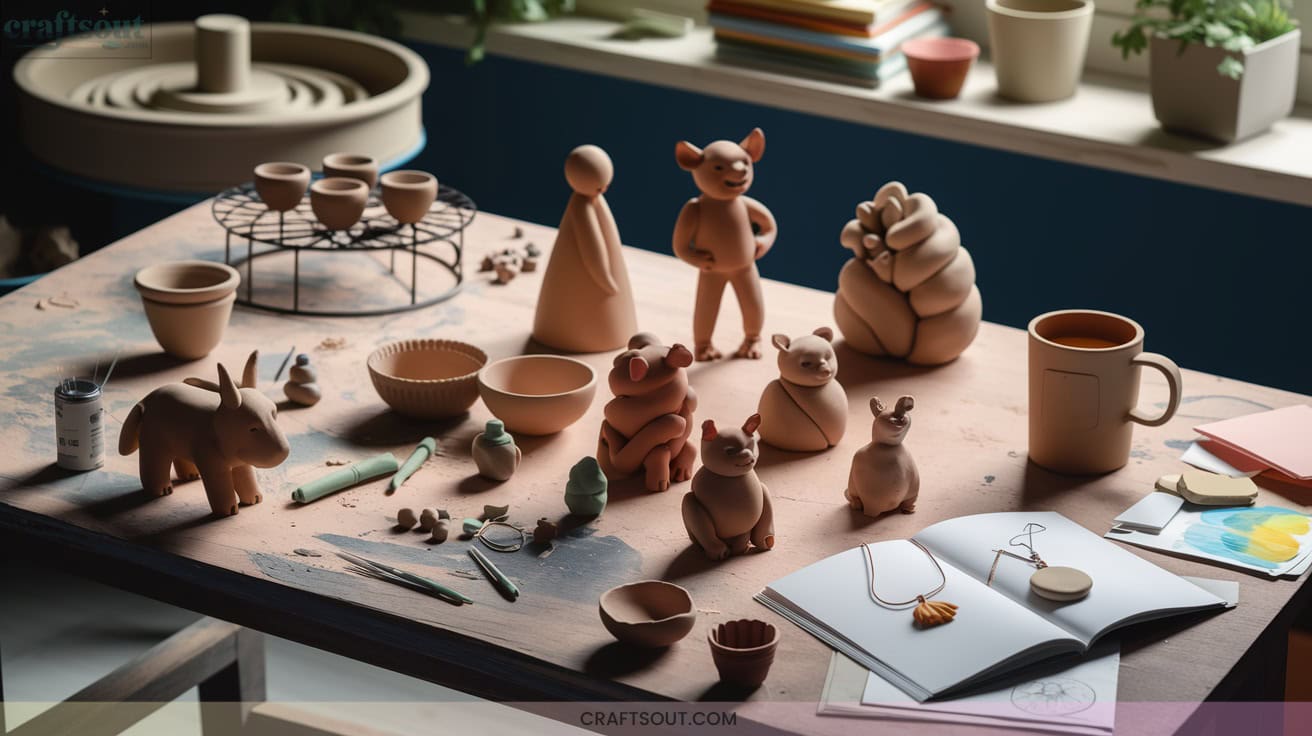 13 Impressive Clay Crafts Figures For Beginners To Try