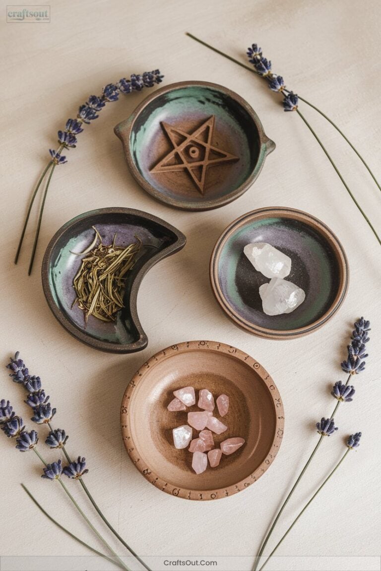 10 Enchanting Witchy Air Dry Clay Crafts For Your Altar
