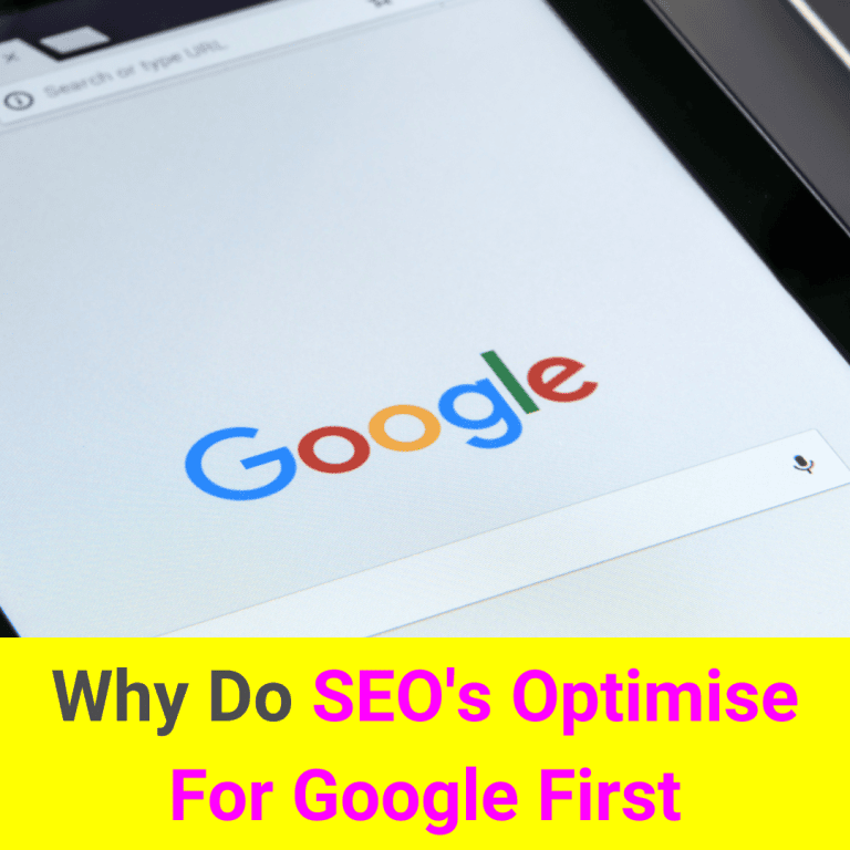 Why Do SEO's Optimise For Google First - EPR Marketing
