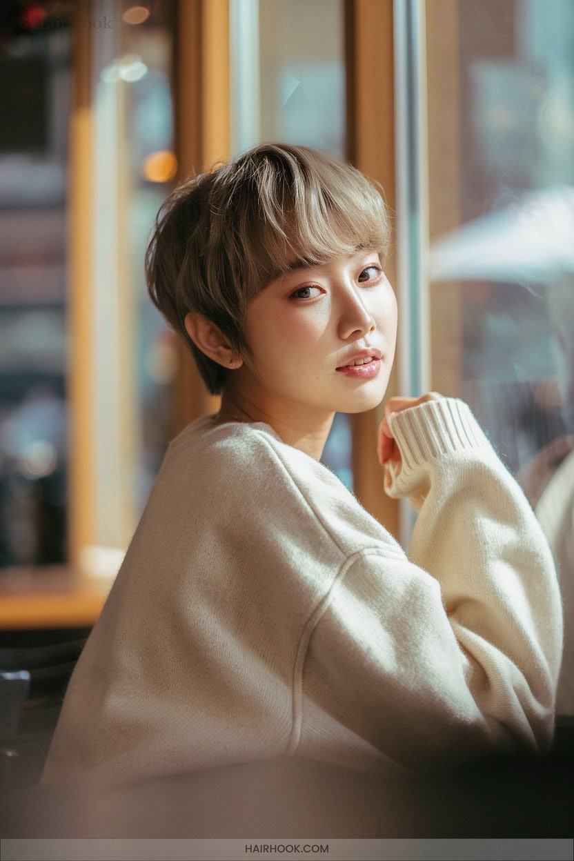 10 Trendy Korean Pixie Haircut Styles For A K-Beauty Look