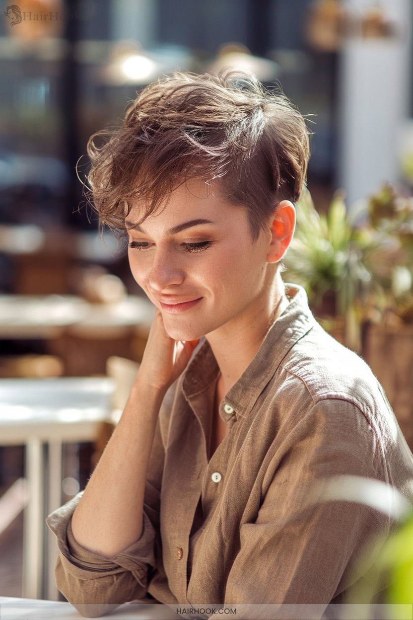 18 Gorgeous Curly Pixie Haircut Styles For Every Face Shape