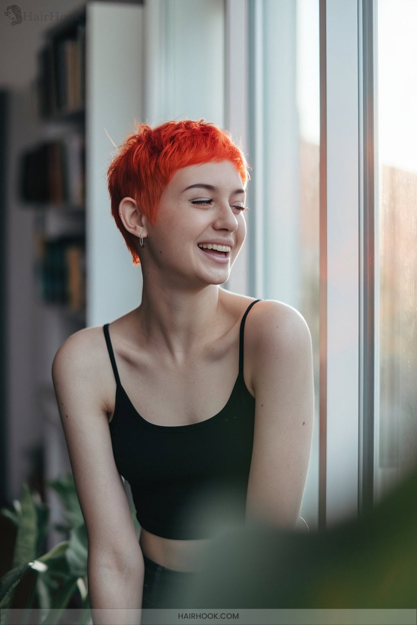 12 Fiery Red Pixie Haircut Ideas To Make A Bold Statement