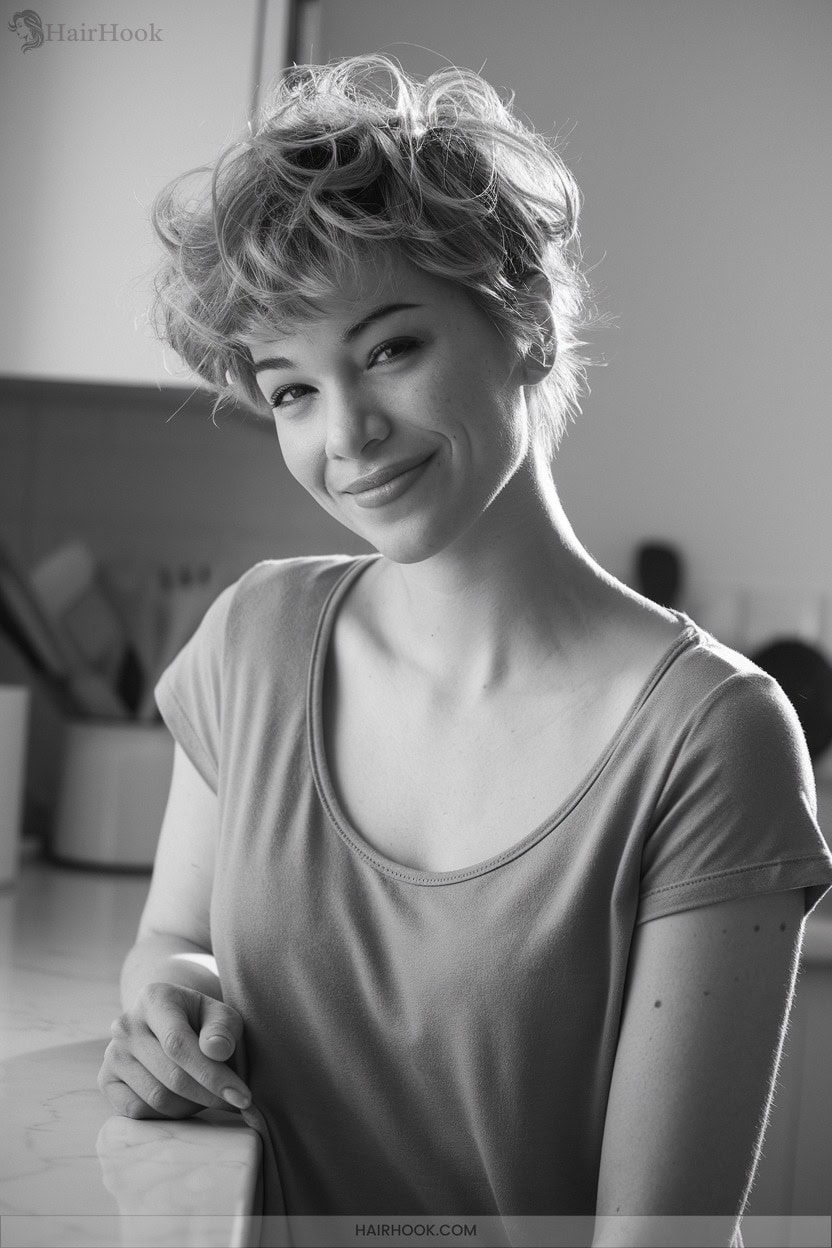 18 Gorgeous Curly Pixie Haircut Styles For Every Face Shape