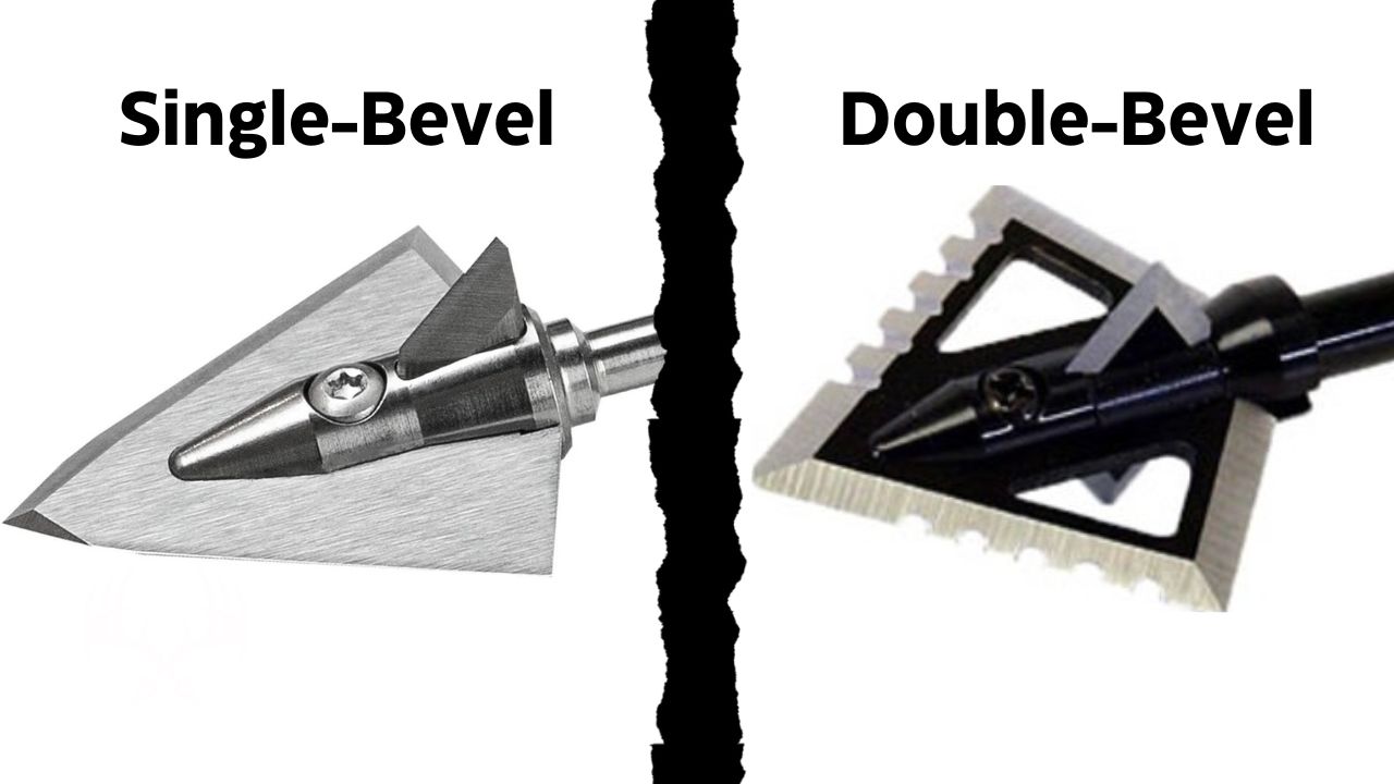 Single Bevel vs. Double Bevel Fixed Blade Broadheads