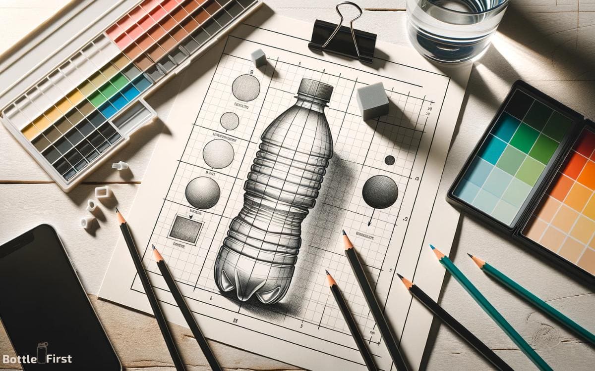 How To Draw A Water Bottle? 9 Easy Steps!