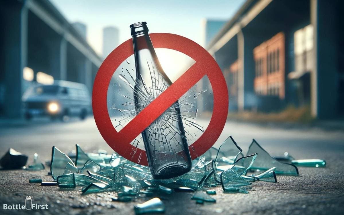 Is It Illegal To Smash Glass Bottles? Legal Consequences!