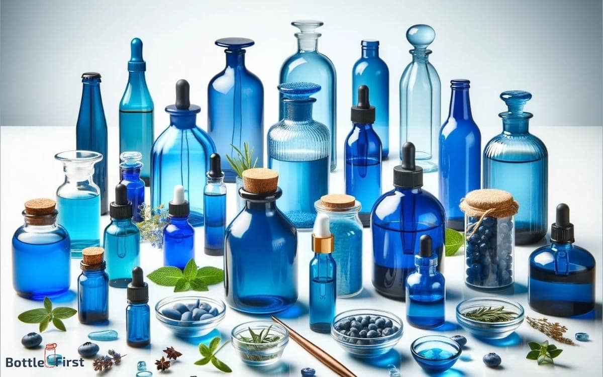 What Comes In Blue Glass Bottles? Sapphire Secrets!