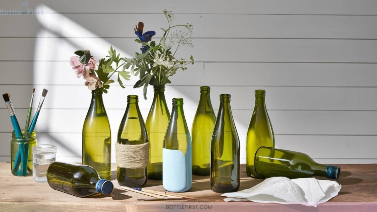 15 Artistic Glass Bottle Crafts With Clay: Elevate Your DIY Projects