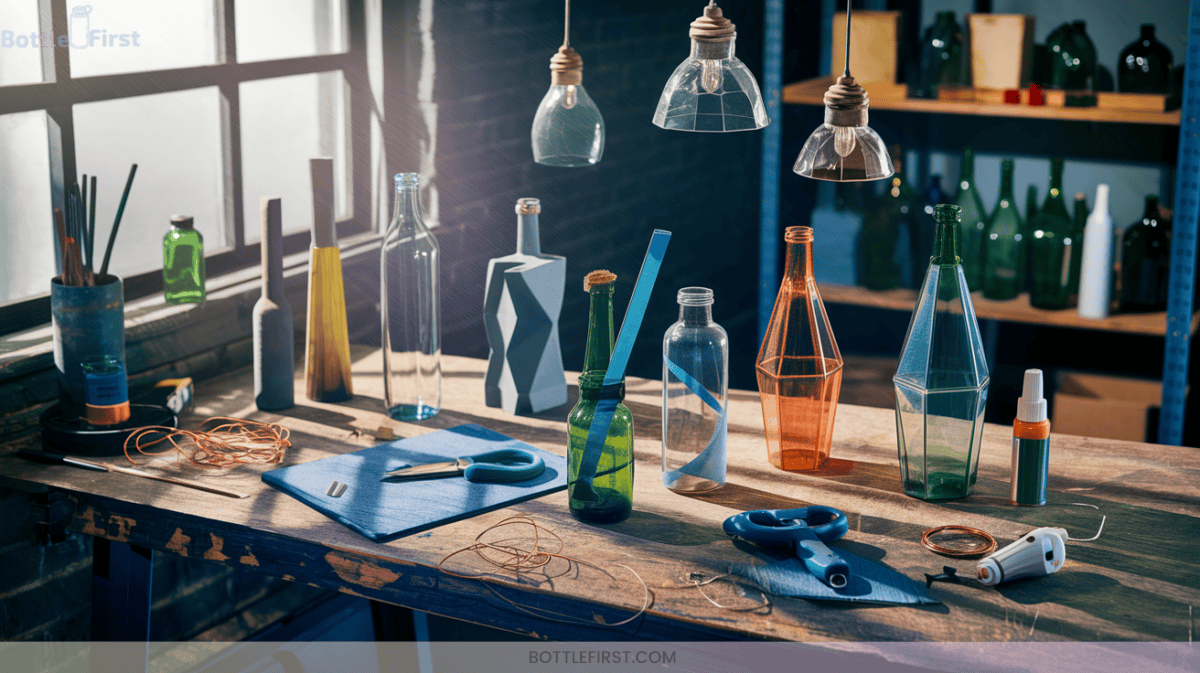 15 Adorable Mini Glass Bottle Crafts DIY For Tiny Home Accents