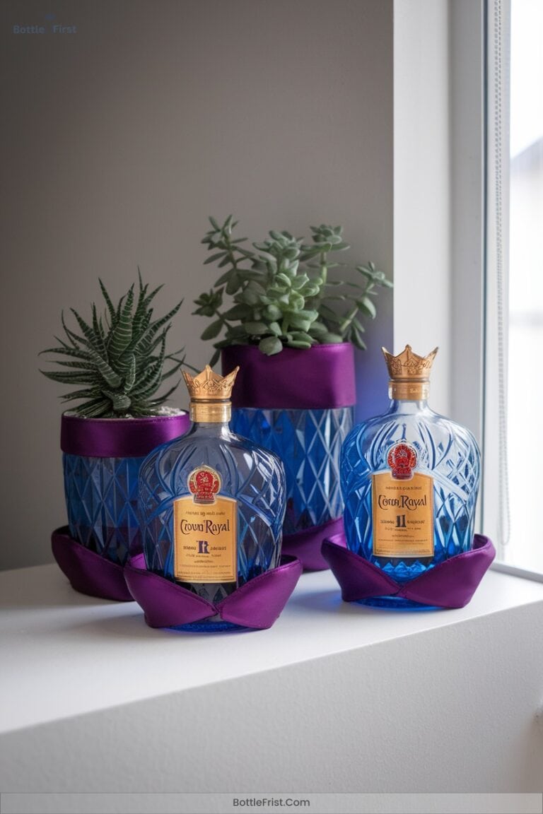 15 Regal Crown Royal Bottle Crafts: DIY Ideas Fit For Royalty