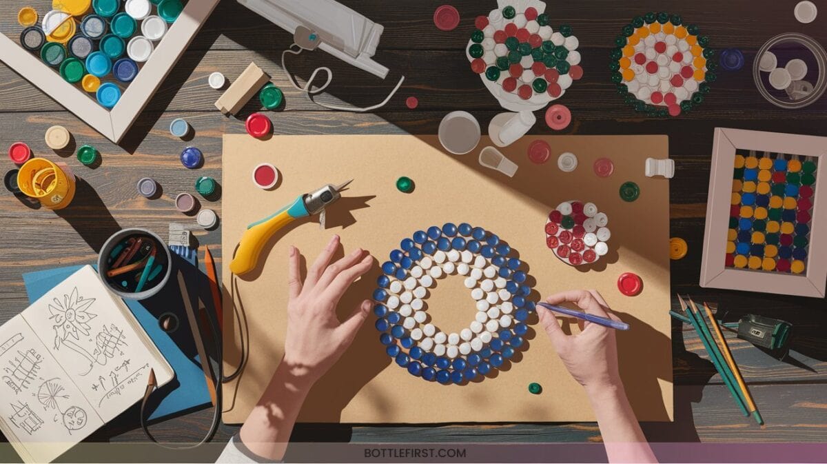 20 Innovative DIY Plastic Bottle Cap Craft Ideas You'll Love