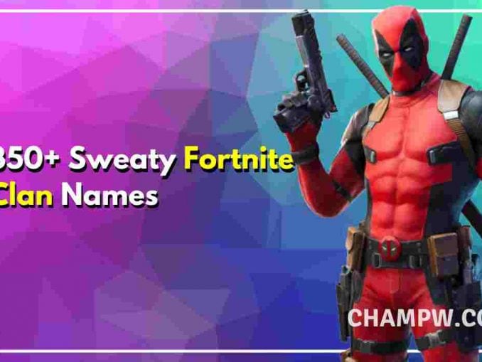 550+ Tryhard Fortnite Names Ideas Which Are Not Taken