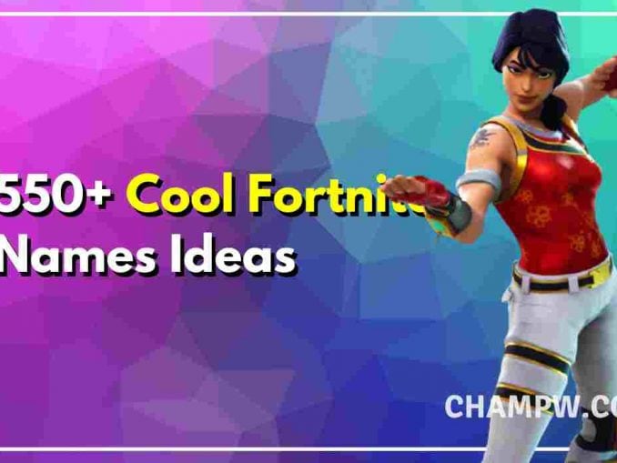 550+ Tryhard Fortnite Names Ideas Which Are Not Taken
