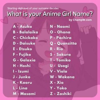 The 300+ Anime Names Cool Ideas You Can Get On The Internet