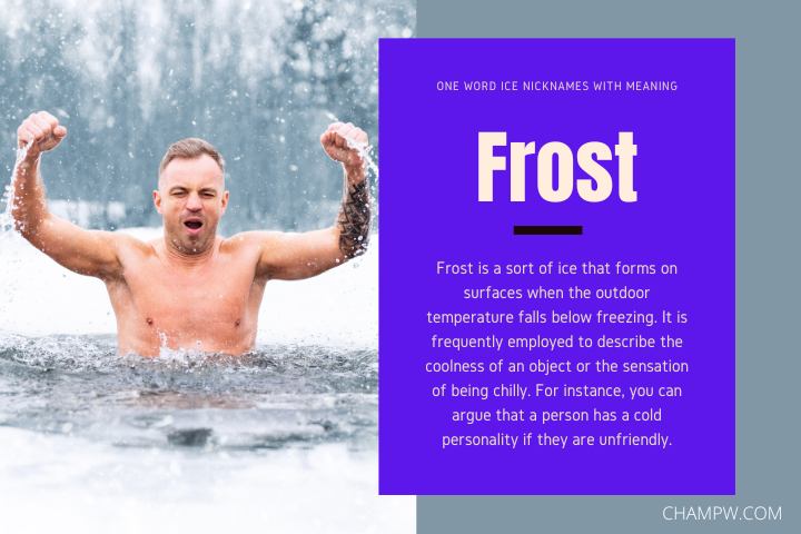 350+ Ice Nicknames With Meaning: The Ultimate List