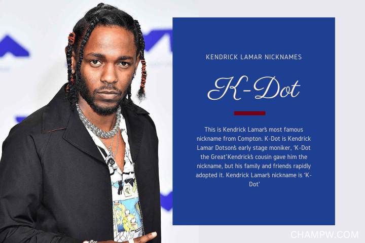 30+ Kendrick Lamar Nicknames: K-Dot, Kung Fu Kenny