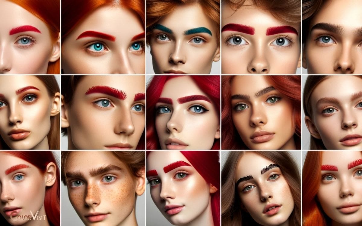 What Color Eyebrows Go With Red Hair? Light To Dark Shades!