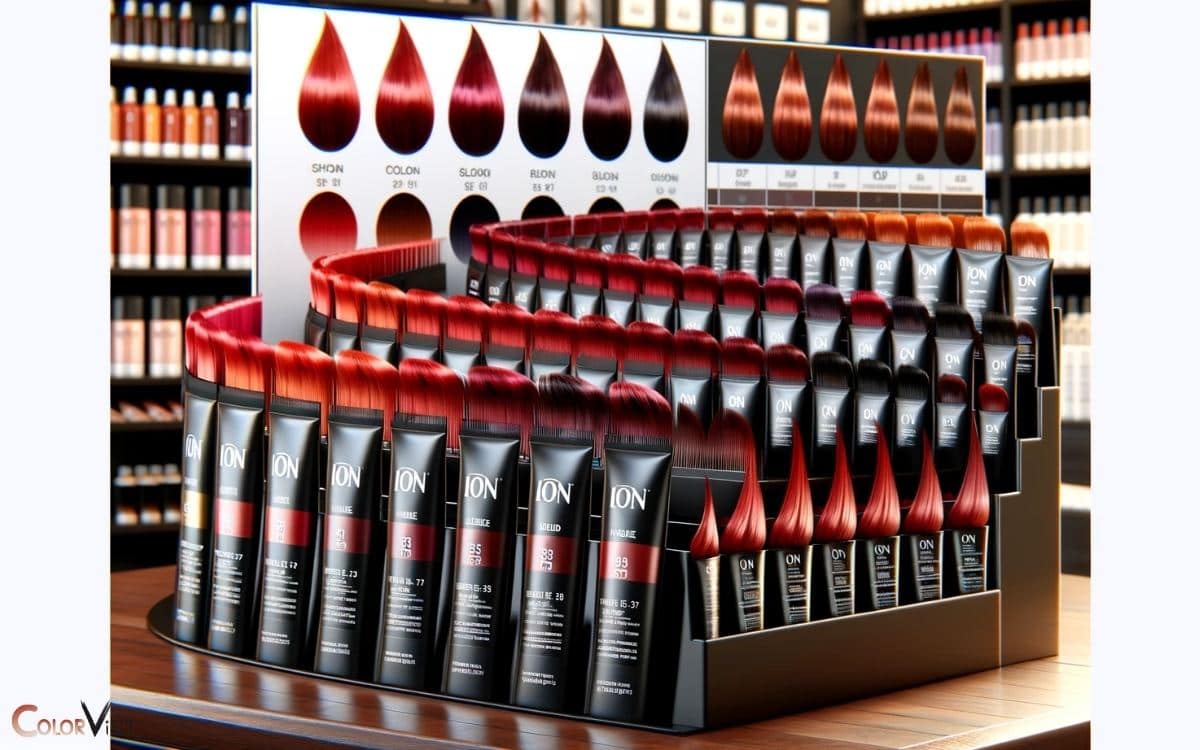 Ion Intense Red Color Chart: Spectrum!