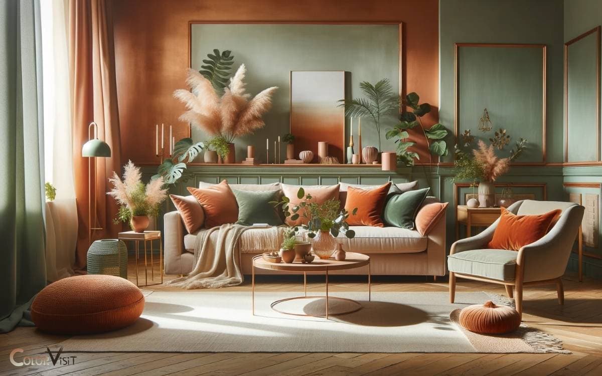 Burnt Orange And Sage Green Color Scheme: Serene Elegance!