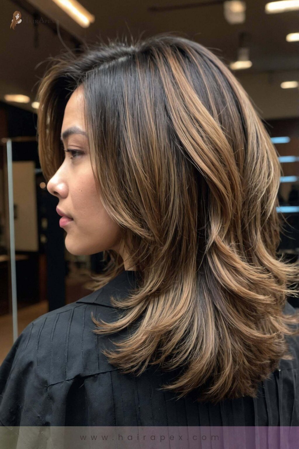 18 Three-Layer Medium Length Haircut Styles