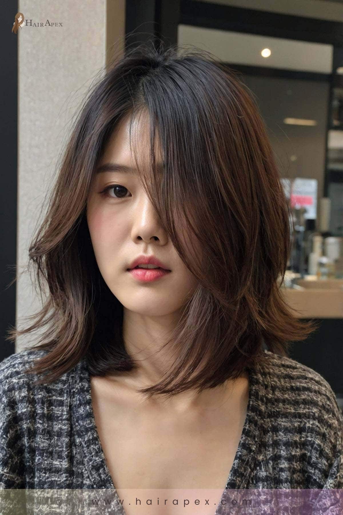 16 Modern Korean Medium Length Haircuts