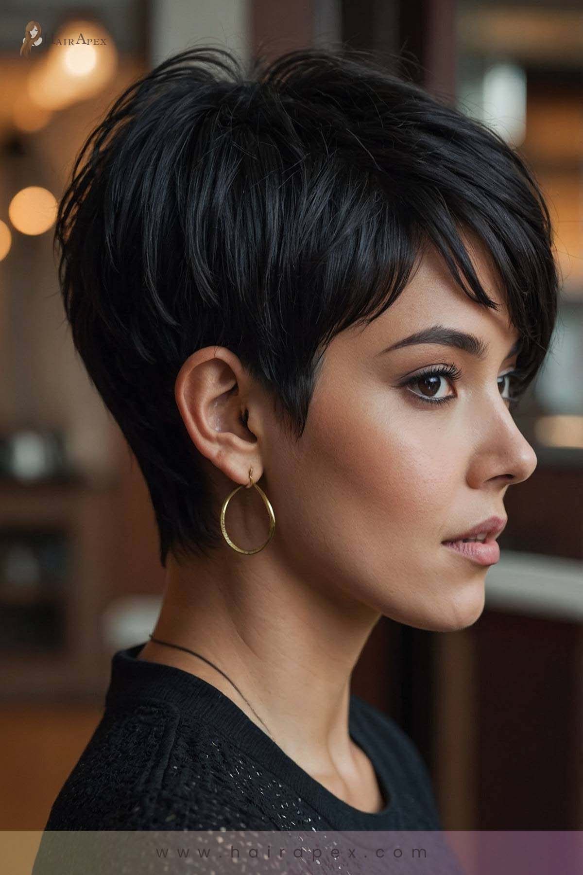31 Fabulous Black Pixie Haircuts For Timeless Elegance