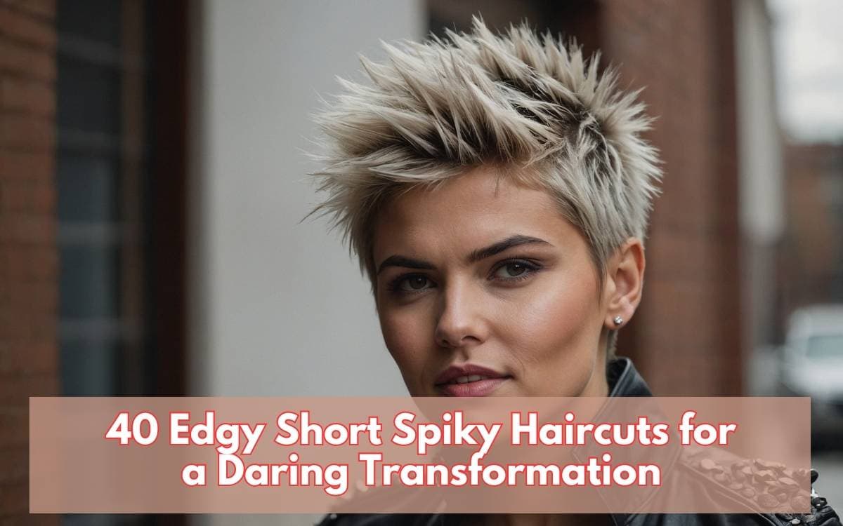 40 Edgy Short Spiky Haircuts For A Daring Transformation