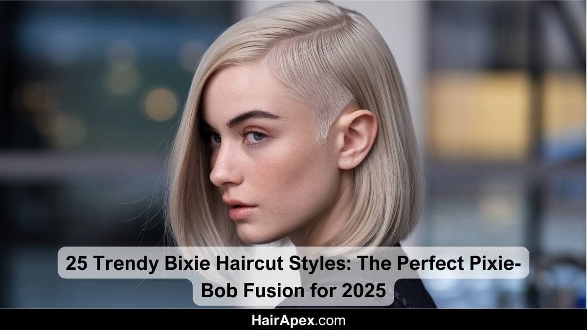 25 Trendy Bixie Haircut Styles: The Perfect Pixie-Bob Fusion For 2025