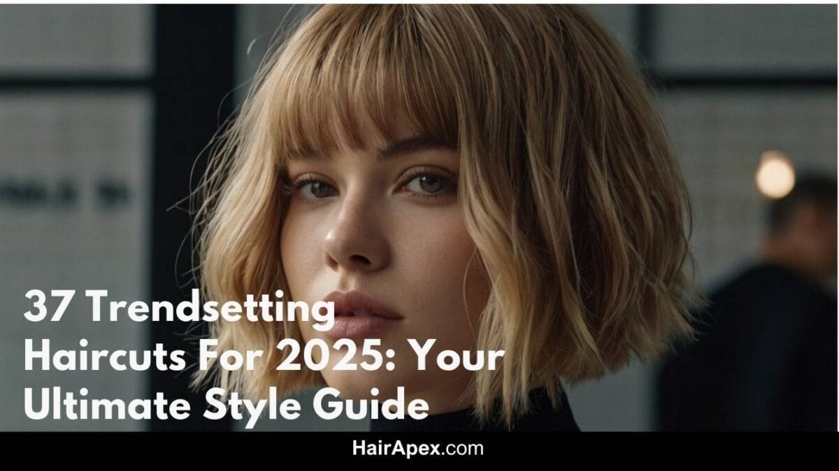 37 Trendsetting Haircuts For 2025: Your Ultimate Style Guide