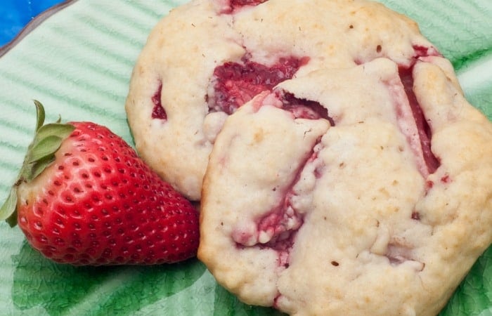 Strawberry Shortcake Cookies - Nerdy Mamma