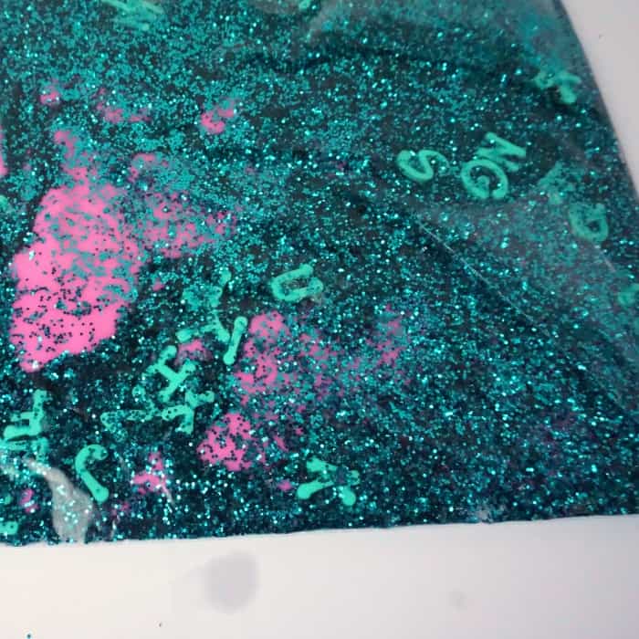 DIY Alphabet Gel Mat - Nerdy Mamma