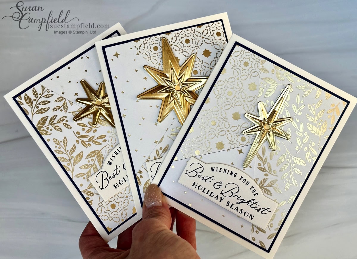 Stack, Cut, and Shuffle Card Set with Shining Brightly - Suestampfield