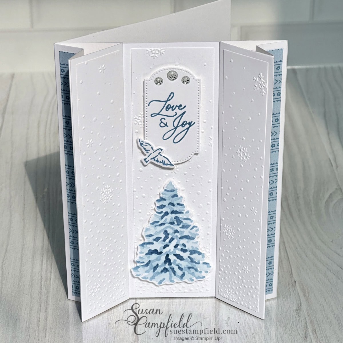 Double Arrowhead Card Tutorial - Suestampfield