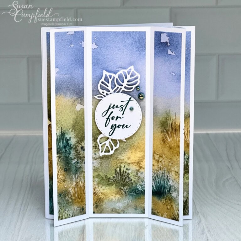 Double Arrowhead Card Tutorial - Suestampfield