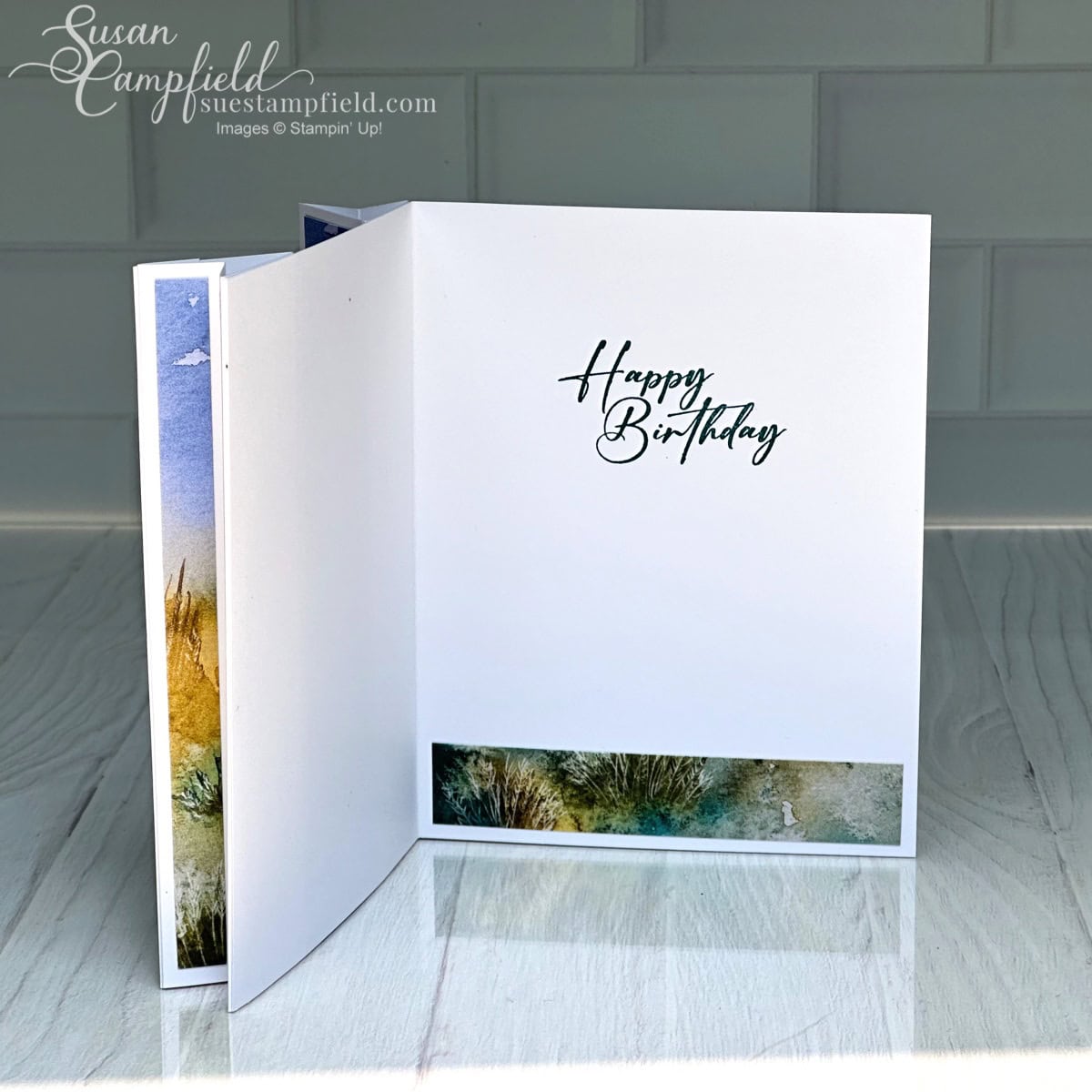 Double Arrowhead Card Tutorial - Suestampfield