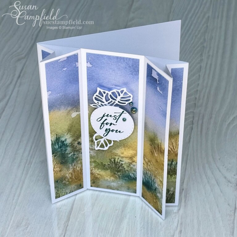 Double Arrowhead Card Tutorial - Suestampfield