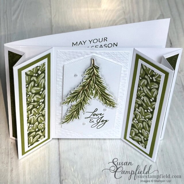 Double Arrowhead Card Tutorial - Suestampfield