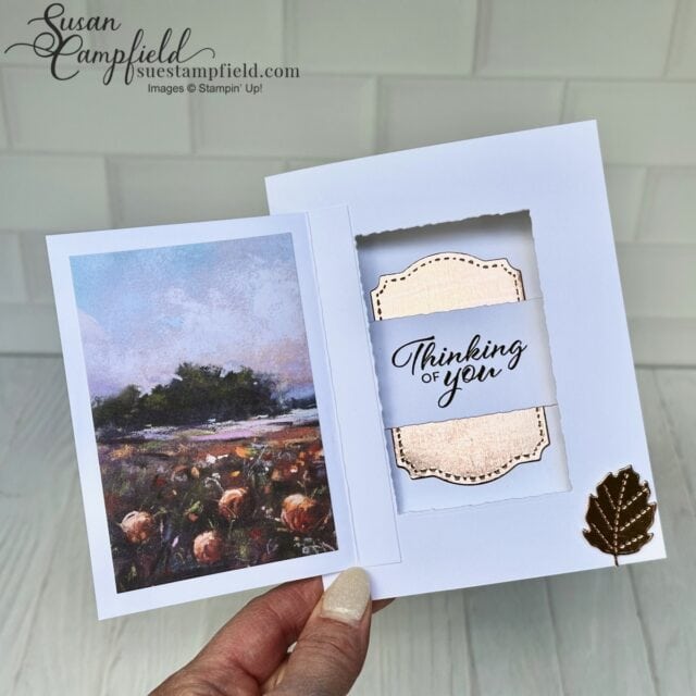 Flip Flap Window Card Tutorial - Suestampfield