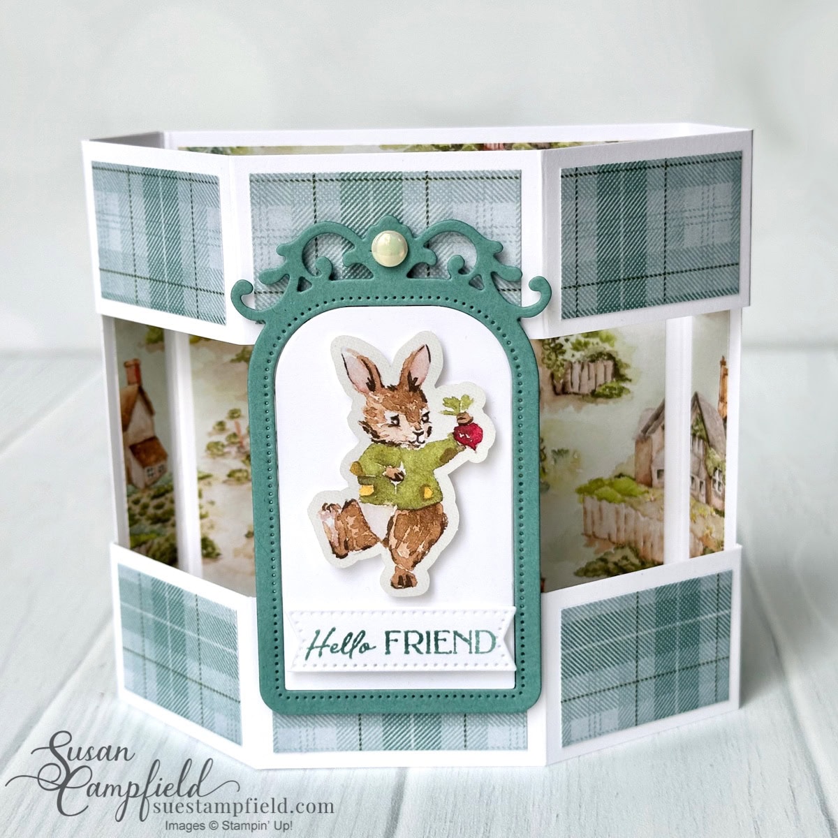 Bandstand Pop Up Cards from November Crafternoon! - Suestampfield