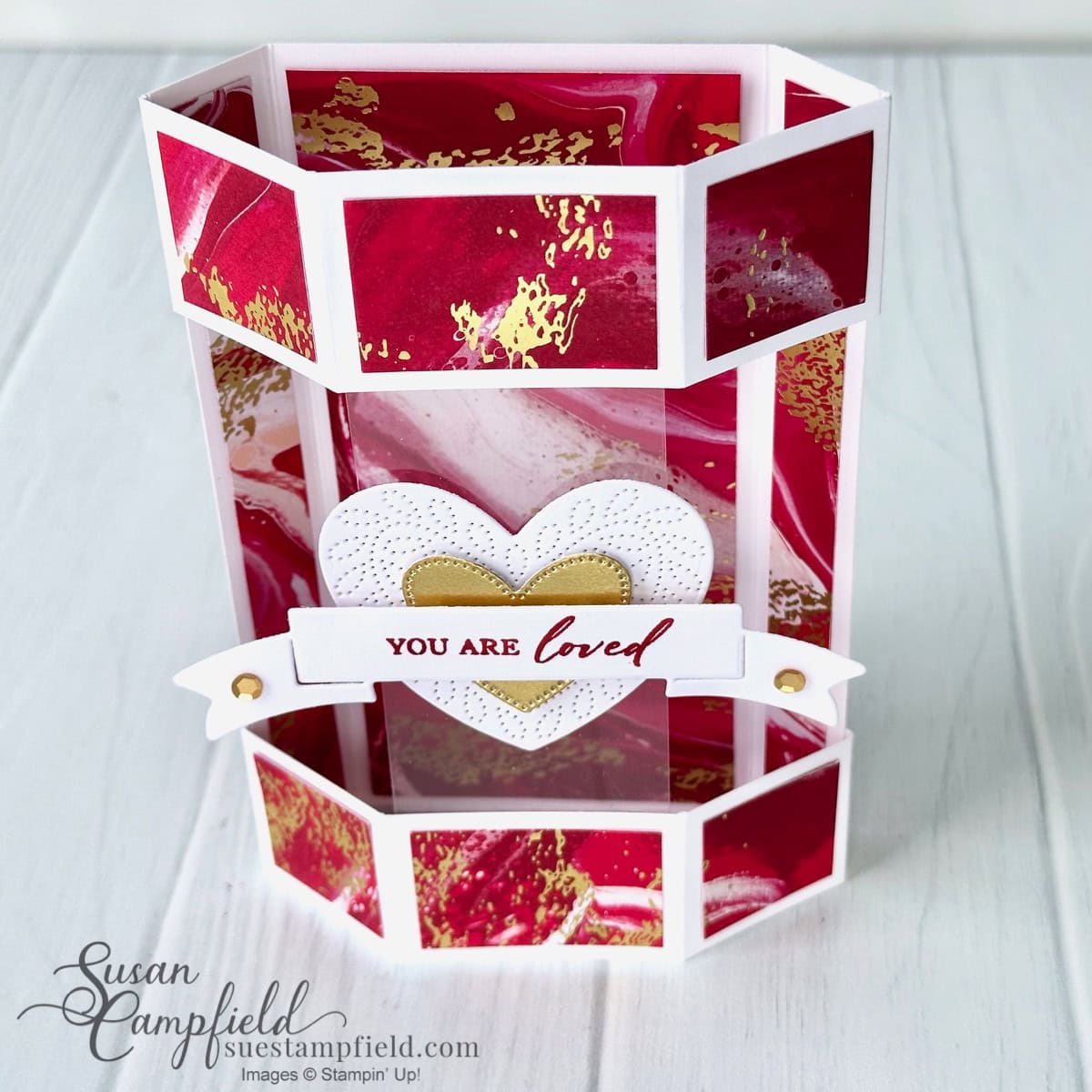 Floating Vertical Bandstand Pop Up Cards 12/2024 Crafternoon