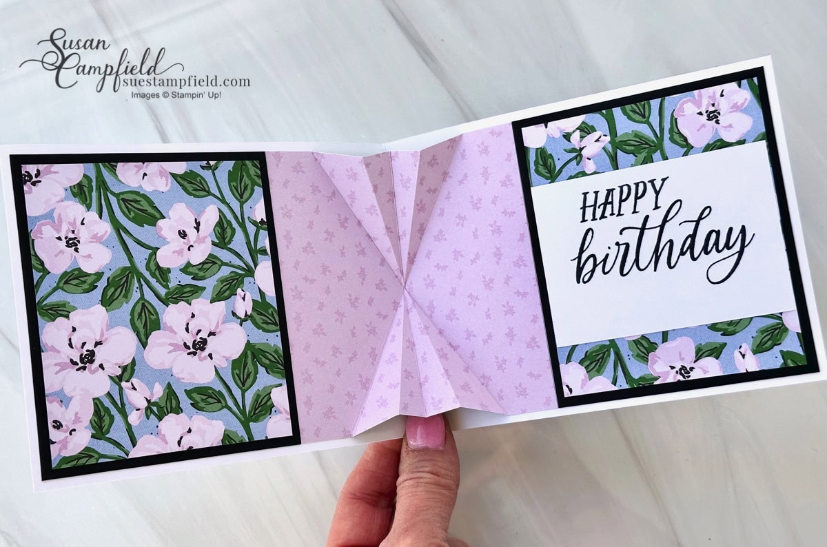 Pleated Prism Fun Fold Cards Tutorial | March Crafternoon 2025 ...