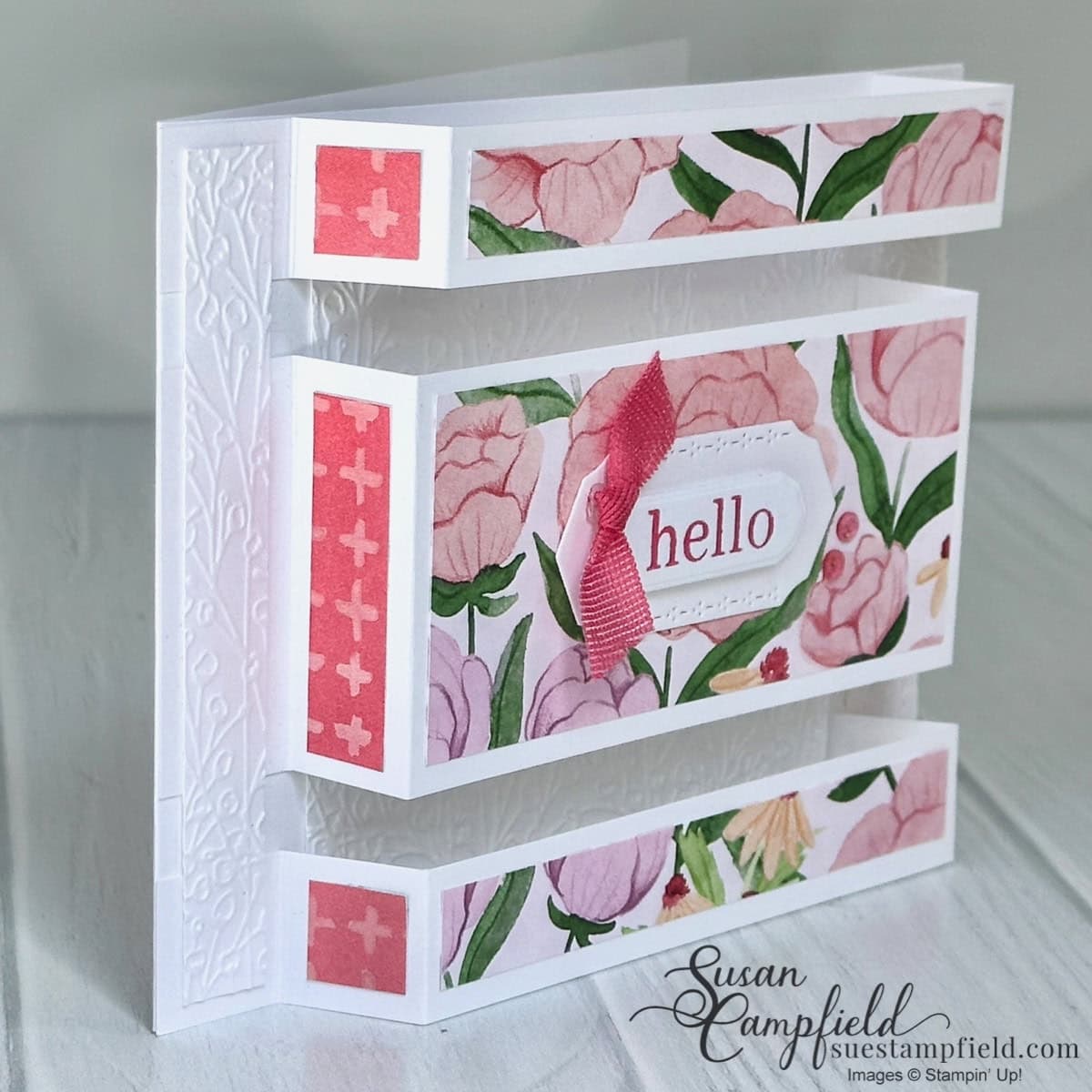 Panorama Pop-Up Fun Fold Cards Tutorial | May Crafternoon 2025! - Suestampfield