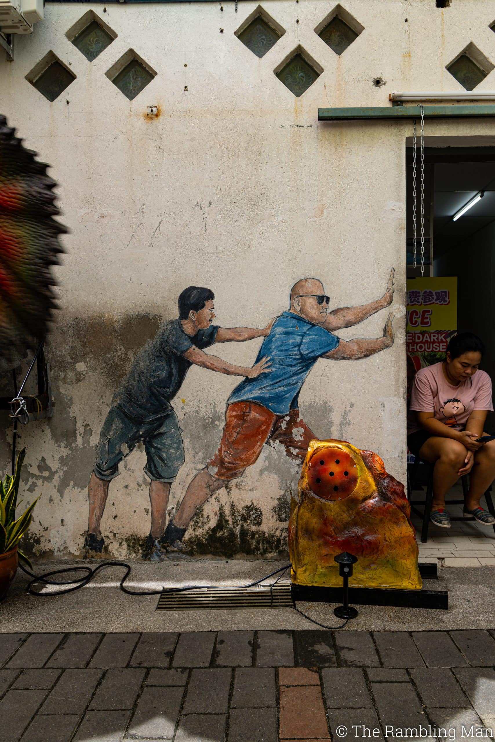 The Street Art of Penang - The Rambling Man