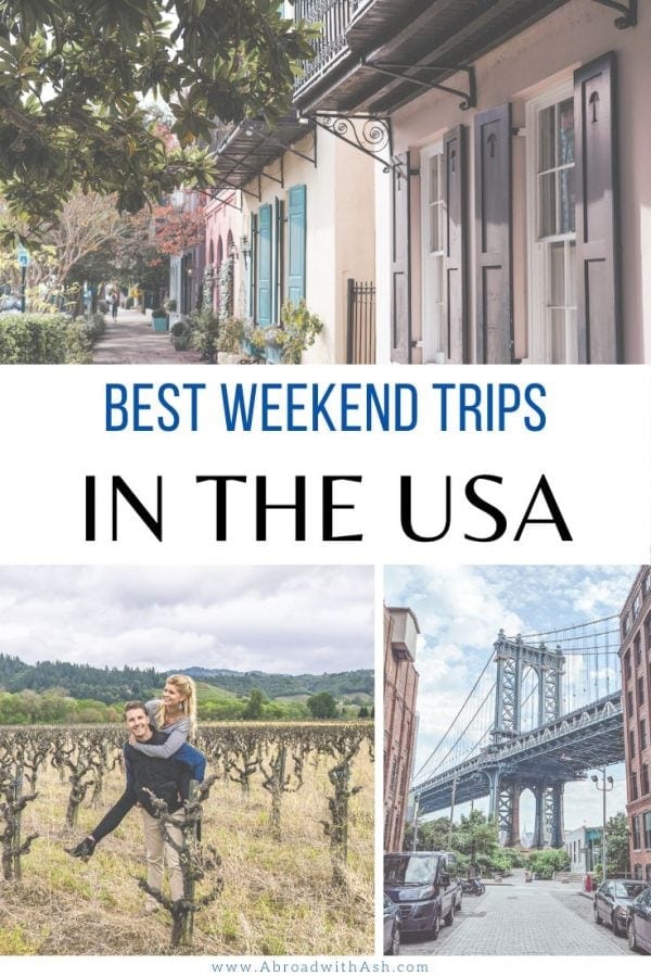 Best Weekend Trips in the US | TOP 10 US Cities • Abroad with Ash
