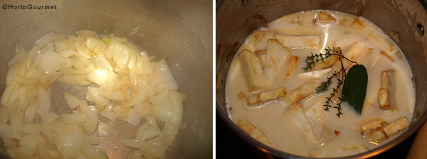 Sopa de apio nabo - Receta | HortoGourmet Gastronomía y Comunicación