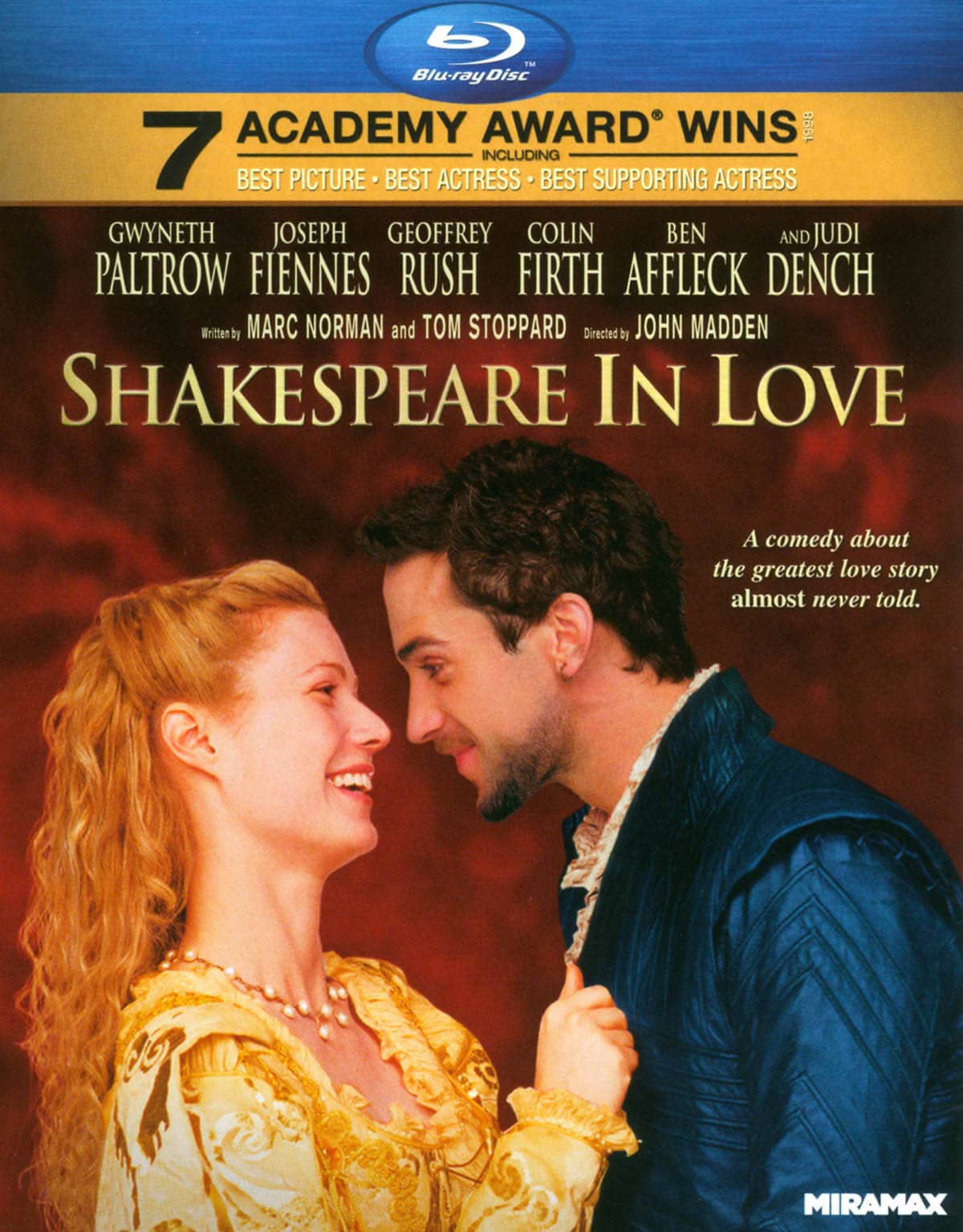 Review: John Madden’s Shakespeare in Love on Lionsgate Home ...
